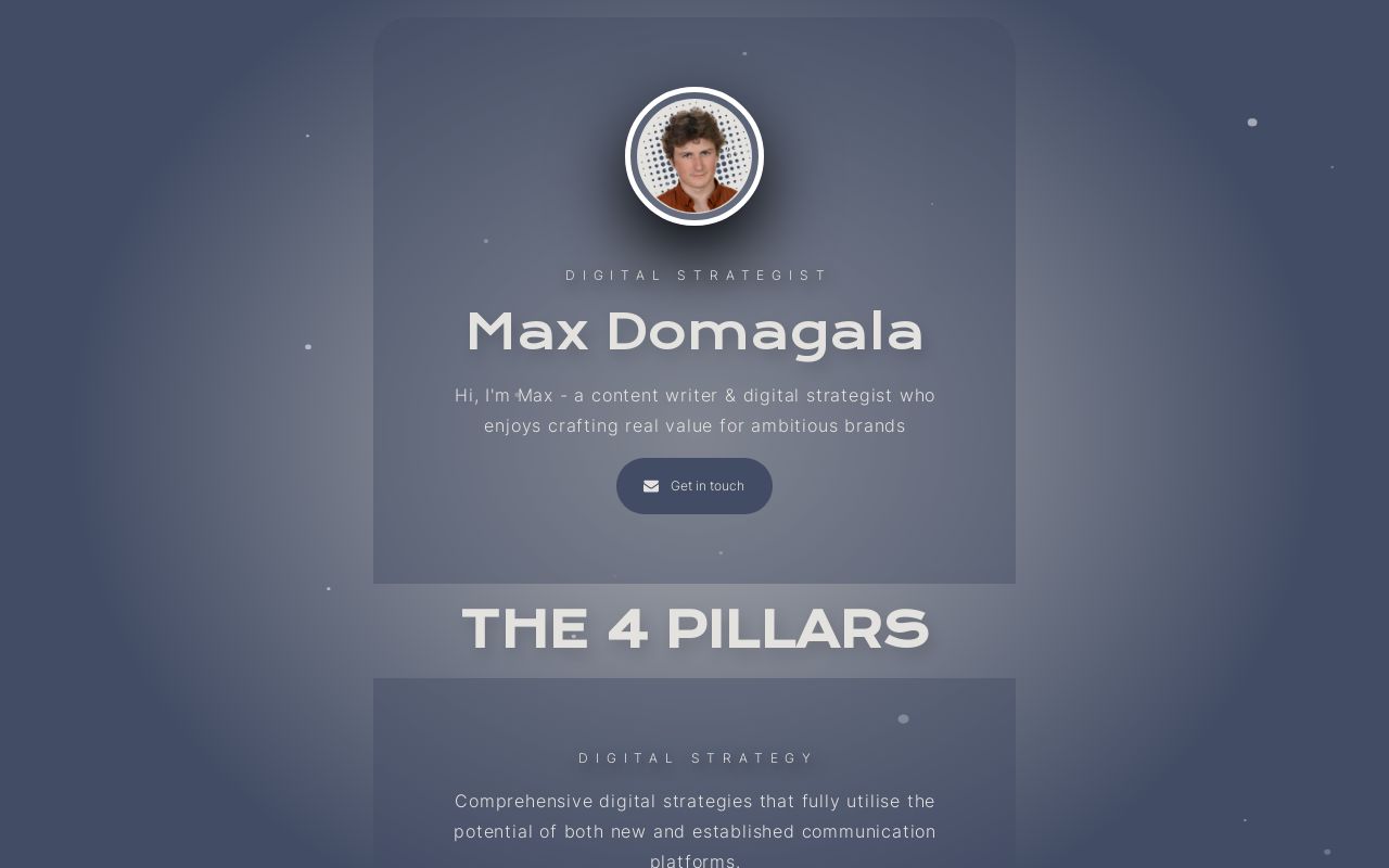 Max Domagala - Digital Marketer & Strategist